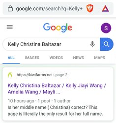 Kelly Christina Baltazar / Kelly Jiayi Wang / Amelia Wang / Mayli ...