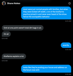 Shane Edward Nokes / @NorrathReaver / Daddy Cum Cannon | Kiwi Farms