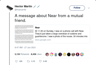 Hector Martin / Héctor Martín Cantero / @marcan42 / マルカン / @marcan42x ...