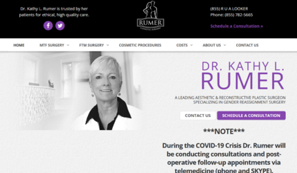 Dr. Kathy Rumer, DO / "The Butcher of Ardmore" / Rumer Gender Surgery ...