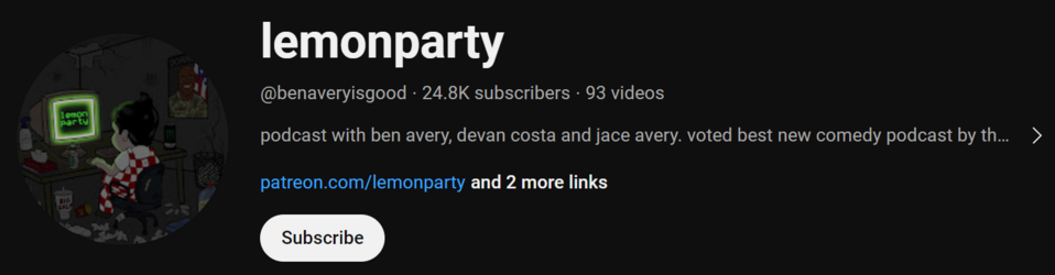 lemonparty | Kiwi Farms