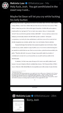 Nicholas Robert Rekieta / Rekieta "Law" / Actually Criminal ...